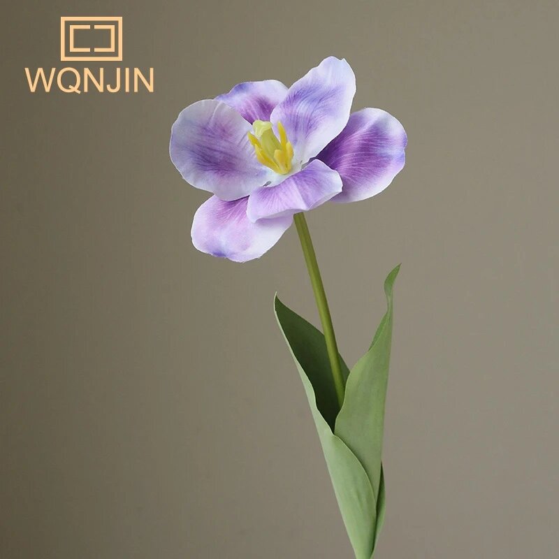 Искусственный тюльпан фиолетовый WQNJIN