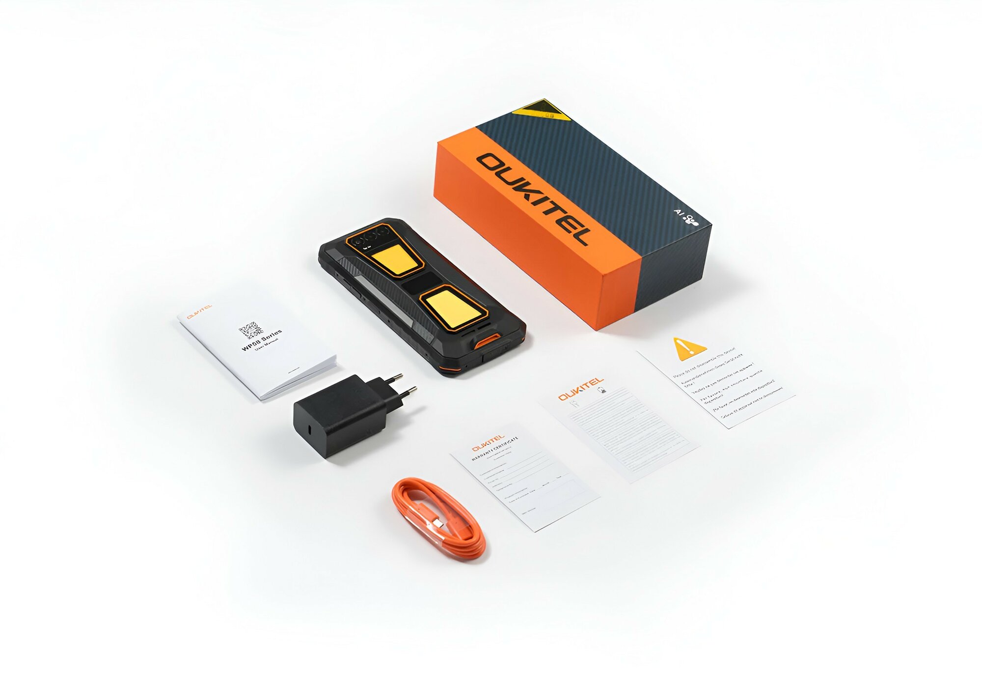Смартфон Oukitel WP58 Pro 8/512 Orange — фото 1