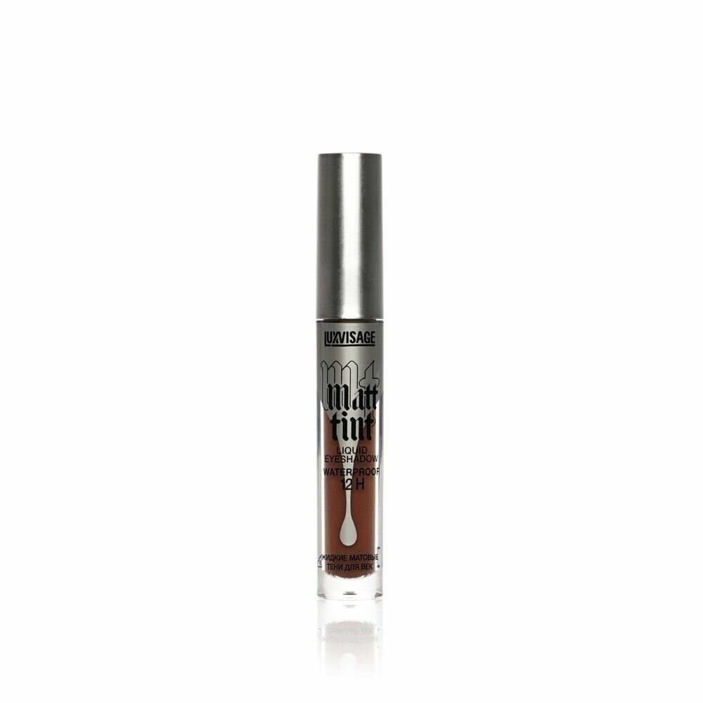Жидкие матовые тени для век Luxvisage Matt tint 12h, Тон 110 Dark Chocolate, 3 г