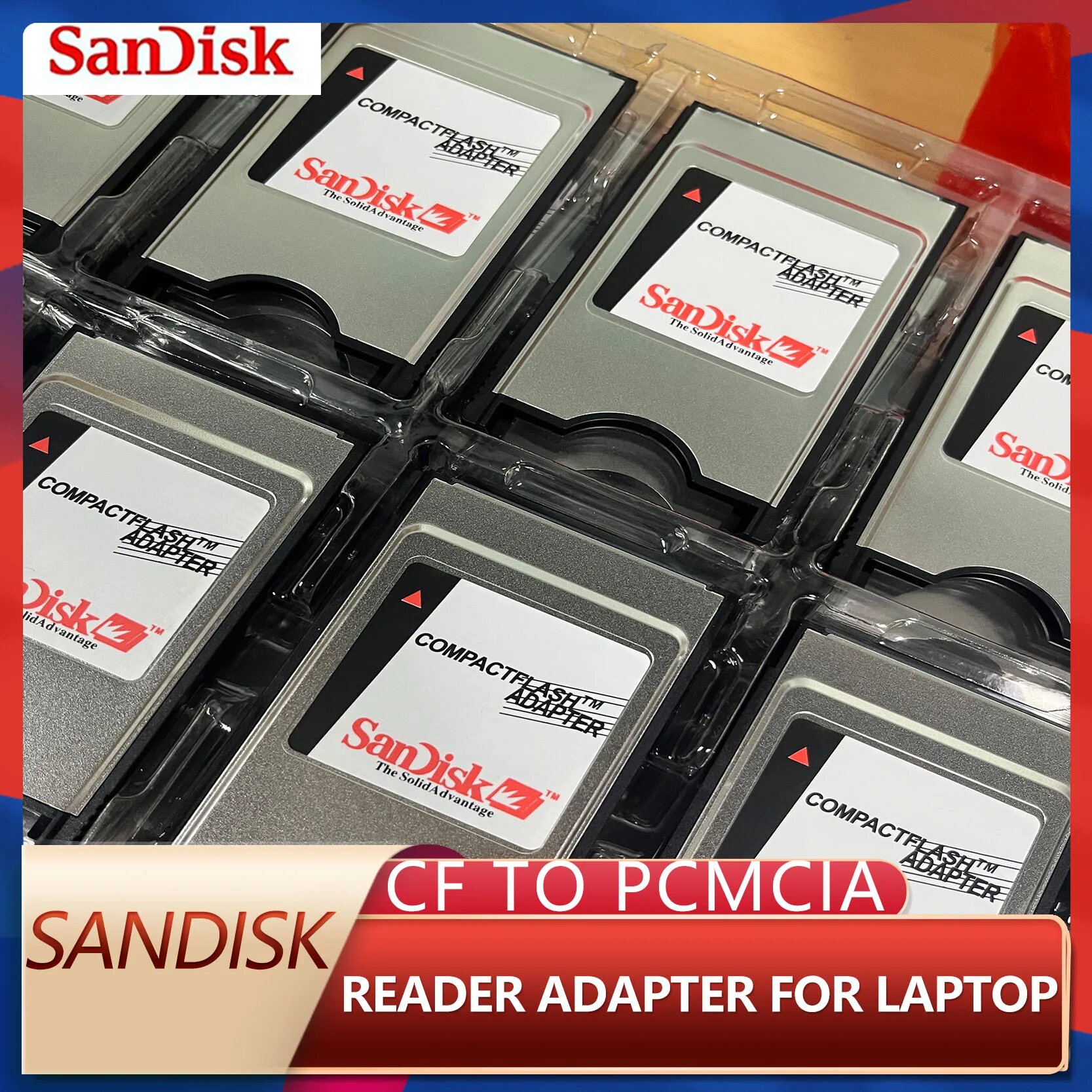 Адаптер SanDisk CF-PCMCIA для ноутбуков