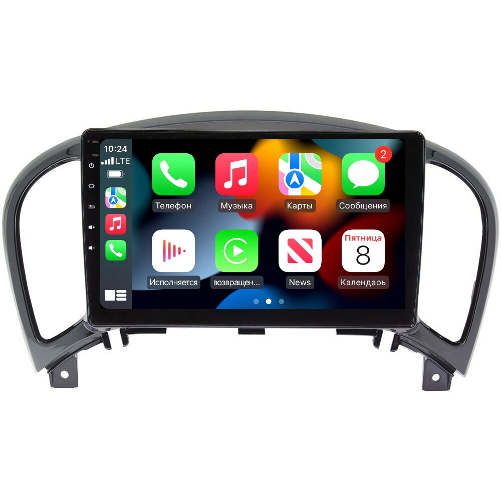 Магнитола CRS-300 Nissan Juke 2010-2019 с Android 14 - 6+128Gb память - Carplay - DSP - Кулер