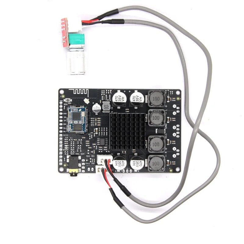 Bluetooth усилитель HY5200 2x20W, Bundle: 5125 LDAC, Цвет: 80-100W