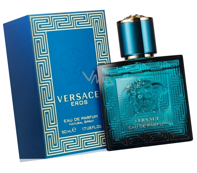Versace Eros Eau De Parfum 50 мл - мужская парфюмерная вода / Эрос