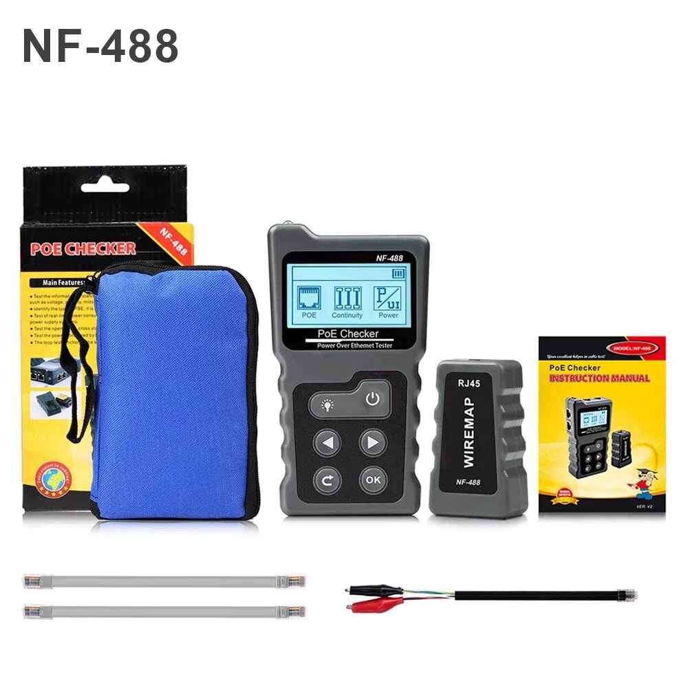 NOYAFA NF-488 Тестер сетевого кабеля