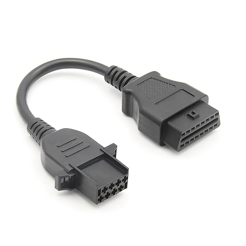 Переходник OBD1 8-pin на OBD2 16-pin, черный