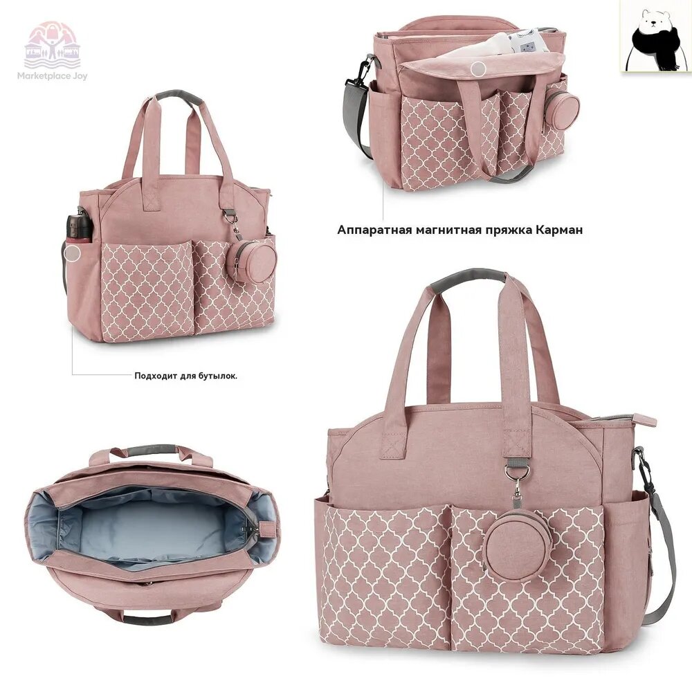 Diaper bag Сумка органайзер для коляски и мамы с термокарманами