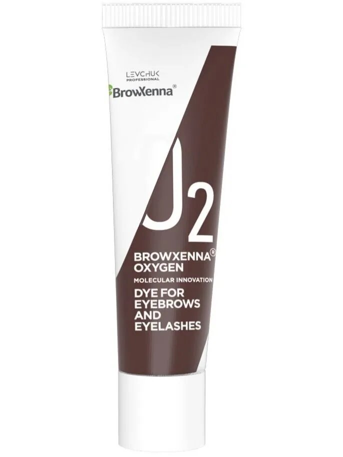 BrowXenna Краска для бровей и ресниц OXYGEN J2 #5.67 коричневый, 15 мл (Brow Henna / БроуХенна)