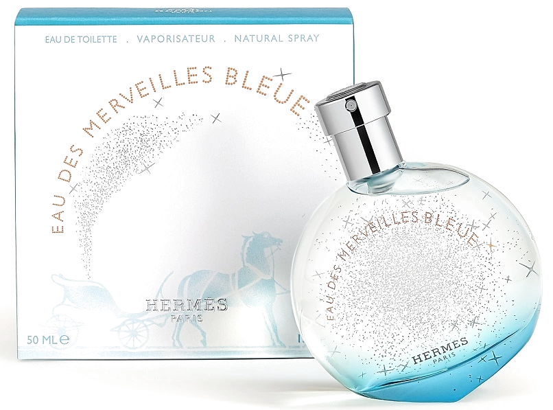 Hermes Eau Des Merveilles Bleue 50 мл - Eau De toilette / Гермес О Де Мервейлс Блу
