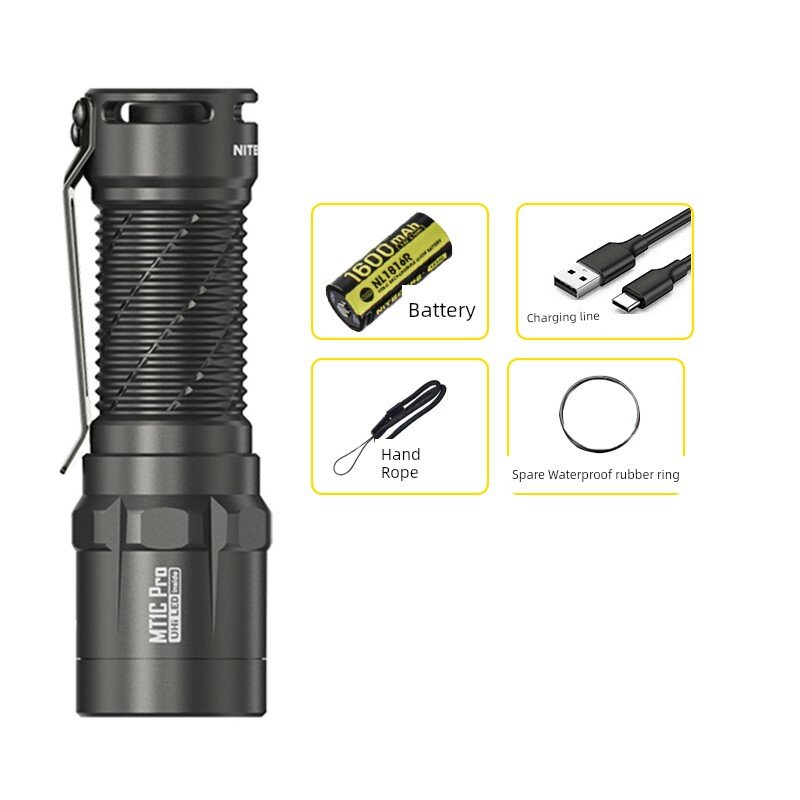 NITECORE MT1C PRO 1000 люменов походный фонарик компактный портативный светодиодный для походов пеших прогулок