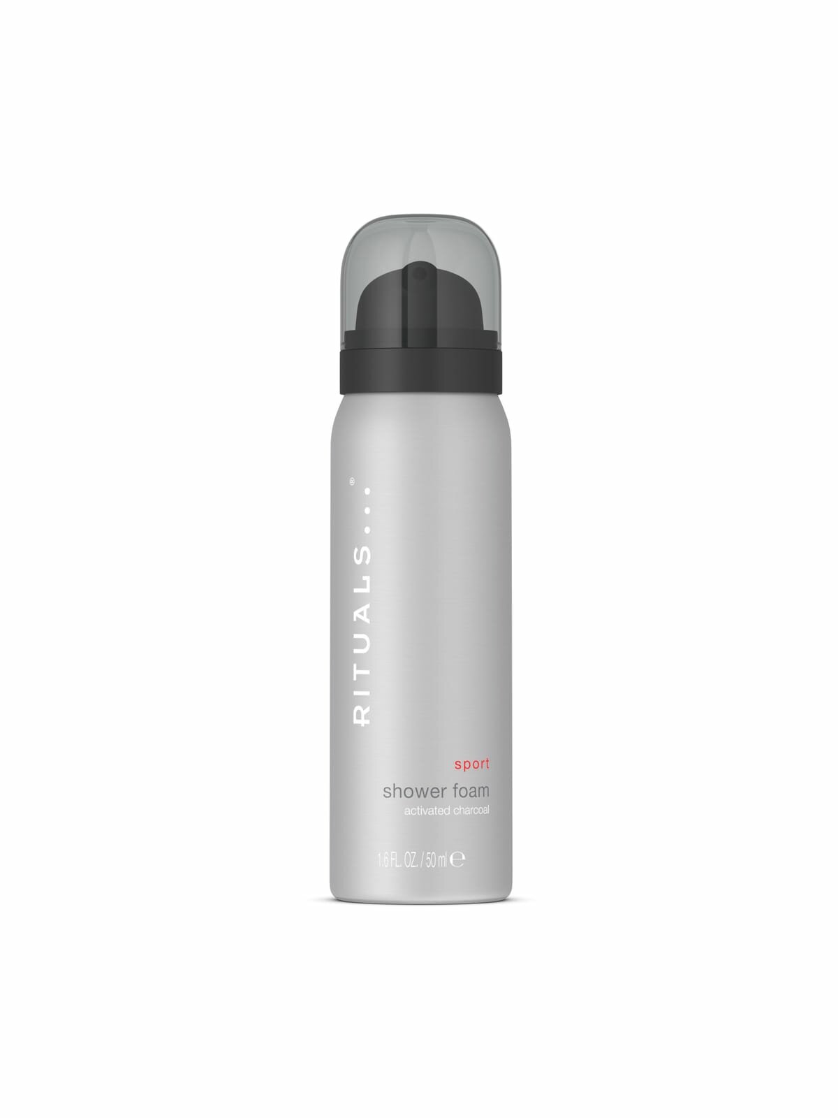 Средство для душа Rituals Sport Travel - Foaming Shower Gel, активный уголь, 50 мл