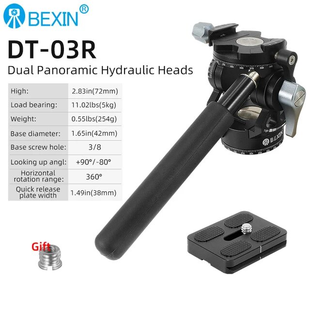 BEXIN DT-03R Гидравлическая головка для панорамы