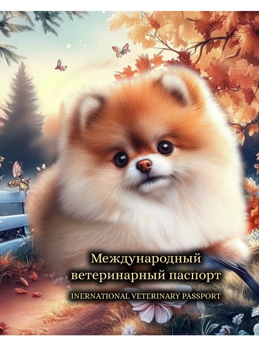 Международный ветеринарный паспорт с аудио-записью