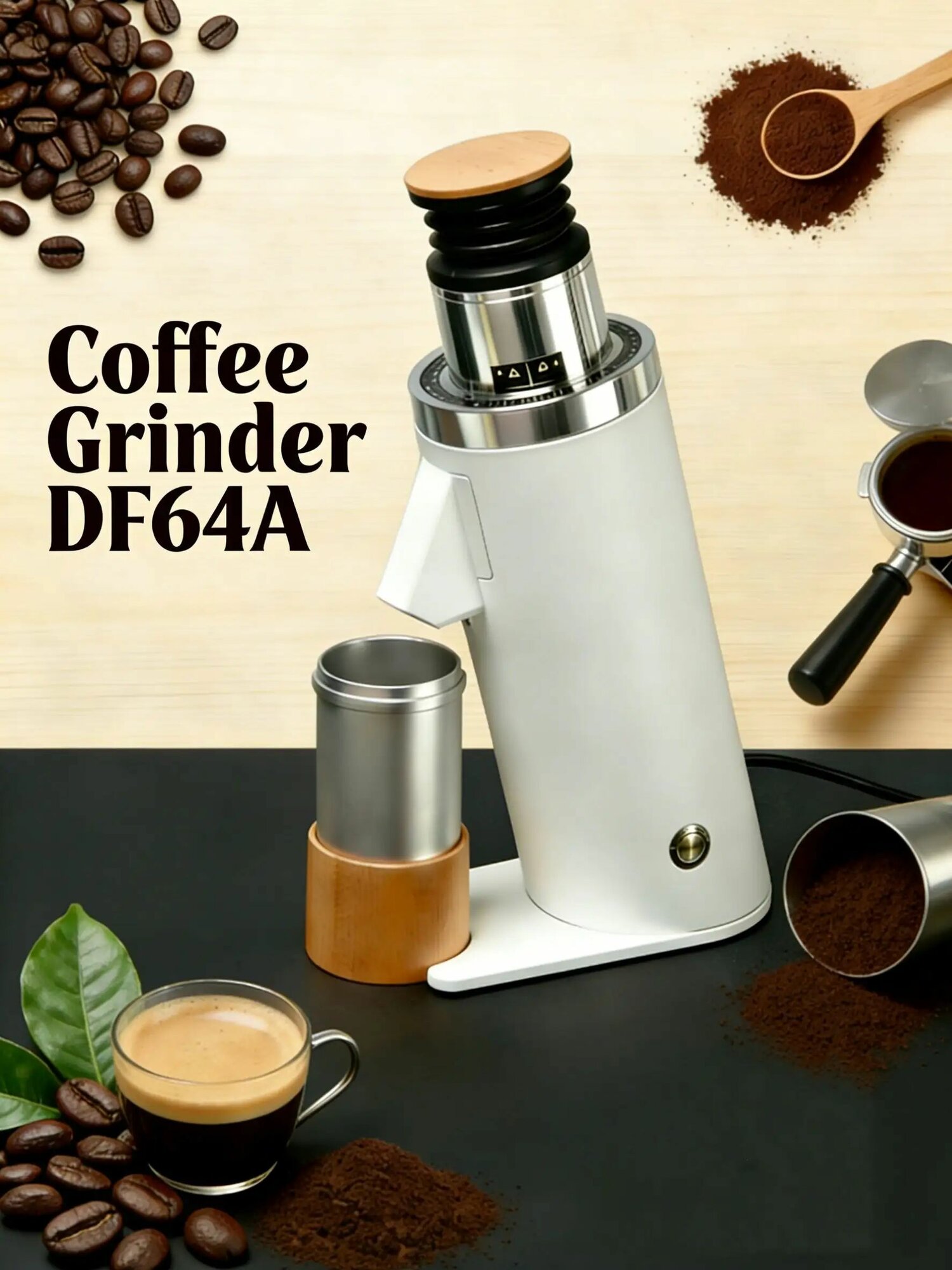 Кофемолка DF64A 210 Вт, объем 25 г-xf