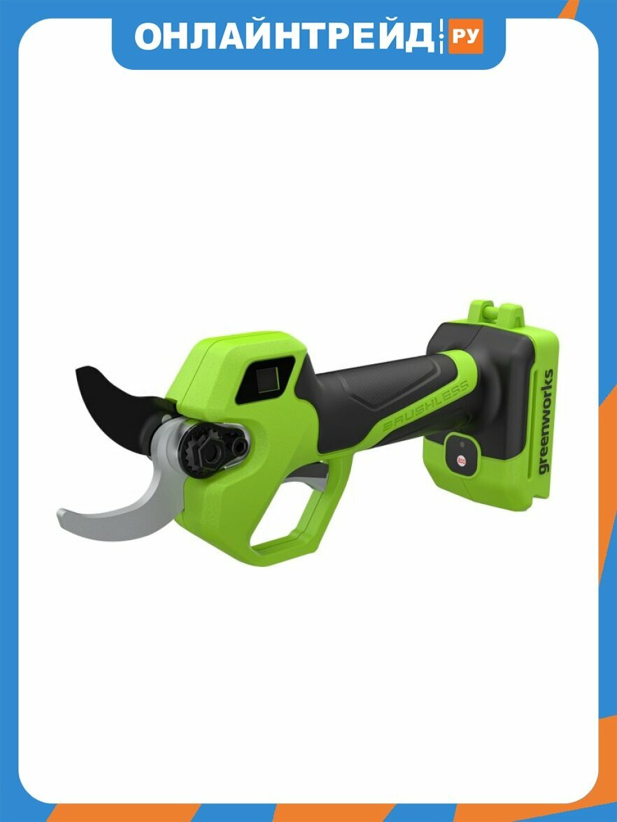 Секатор аккумуляторный Greenworks PR24320, 24V, 32 мм, без АКБ и ЗУ (PR24320A1)