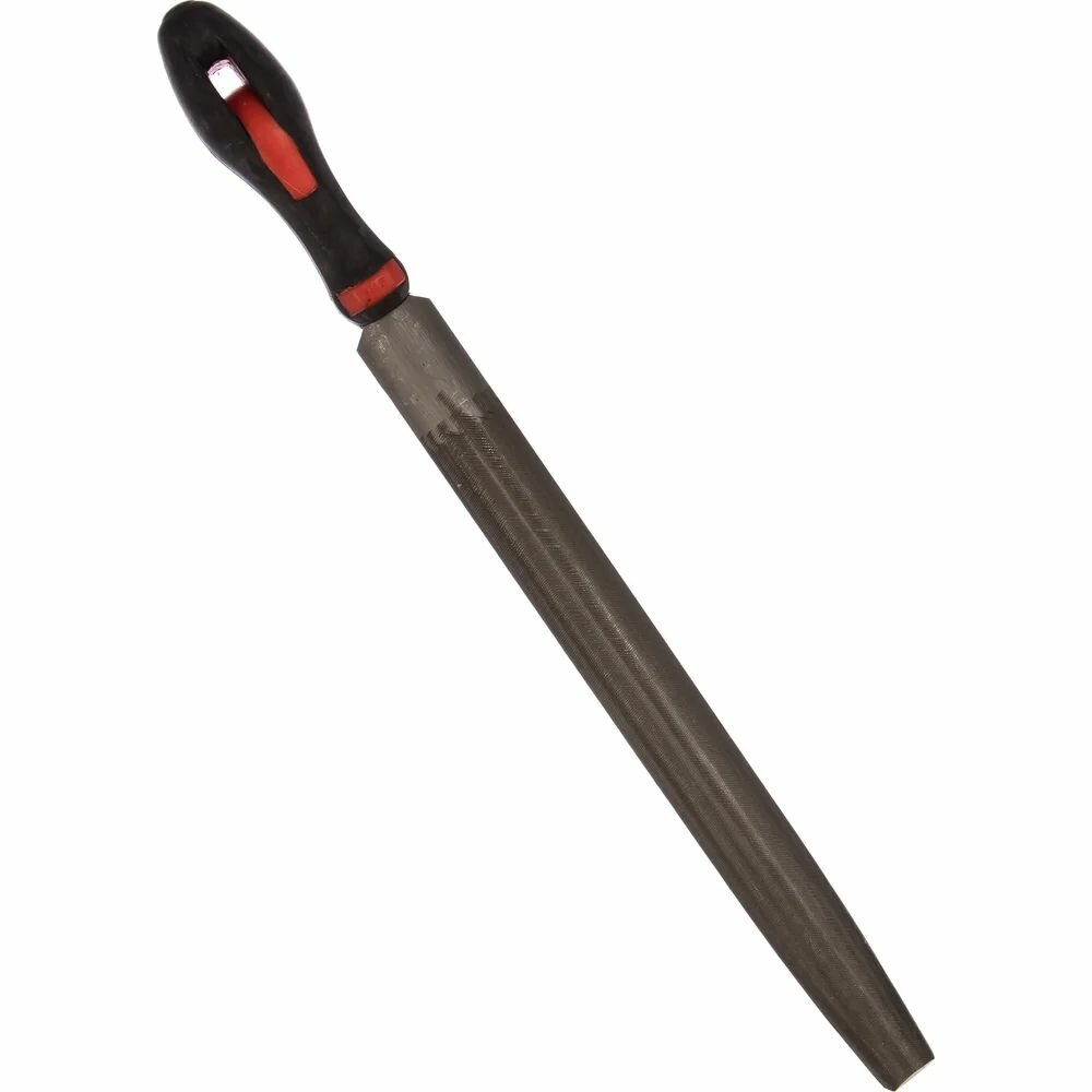 Полукруглый напильник с ручкой PVC (300 мм, насечка №3 мелкая) BAUM 3723300