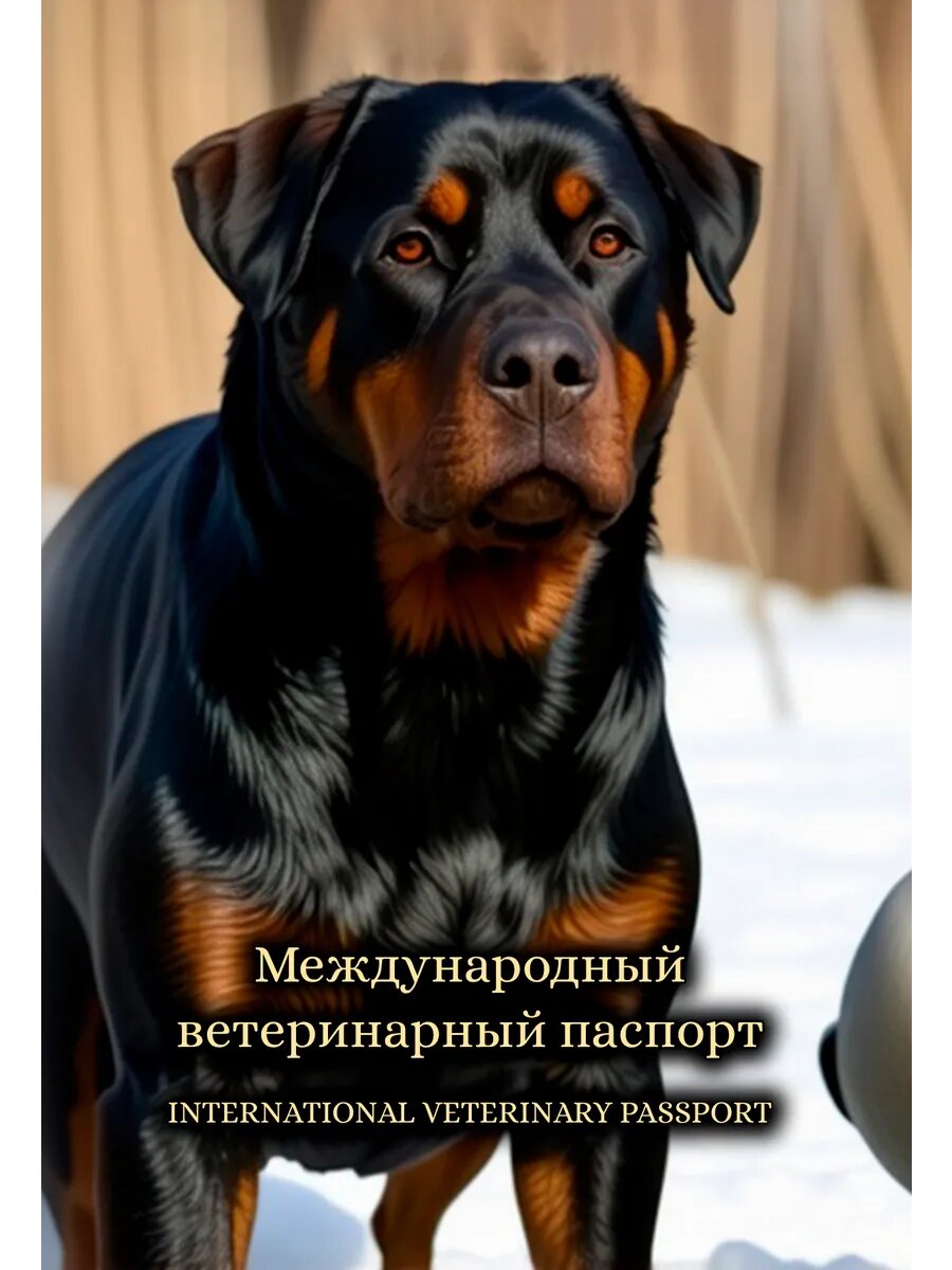 Ветеринарный паспорт с аудио-записью