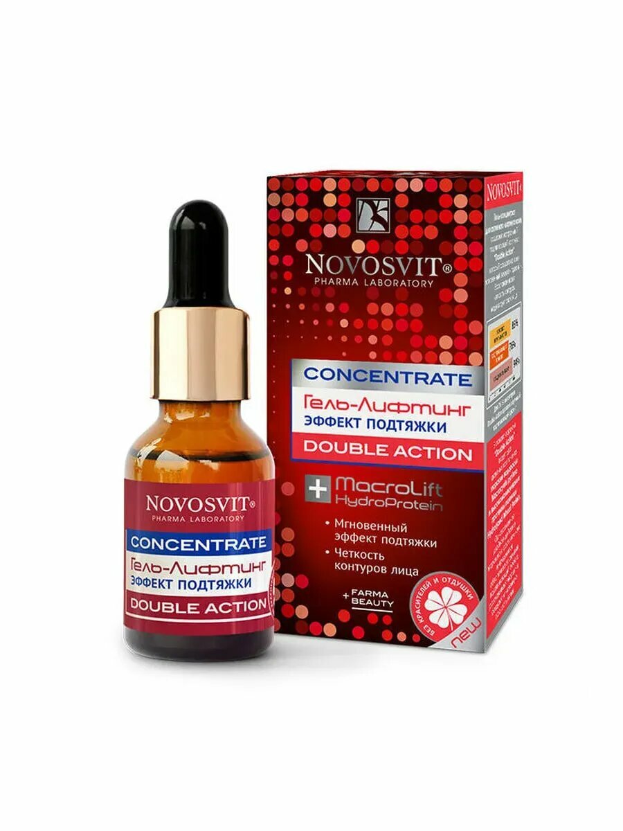 Novosvit Гель-лифтинг эффект подтяжки флакон 25 мл 1 шт