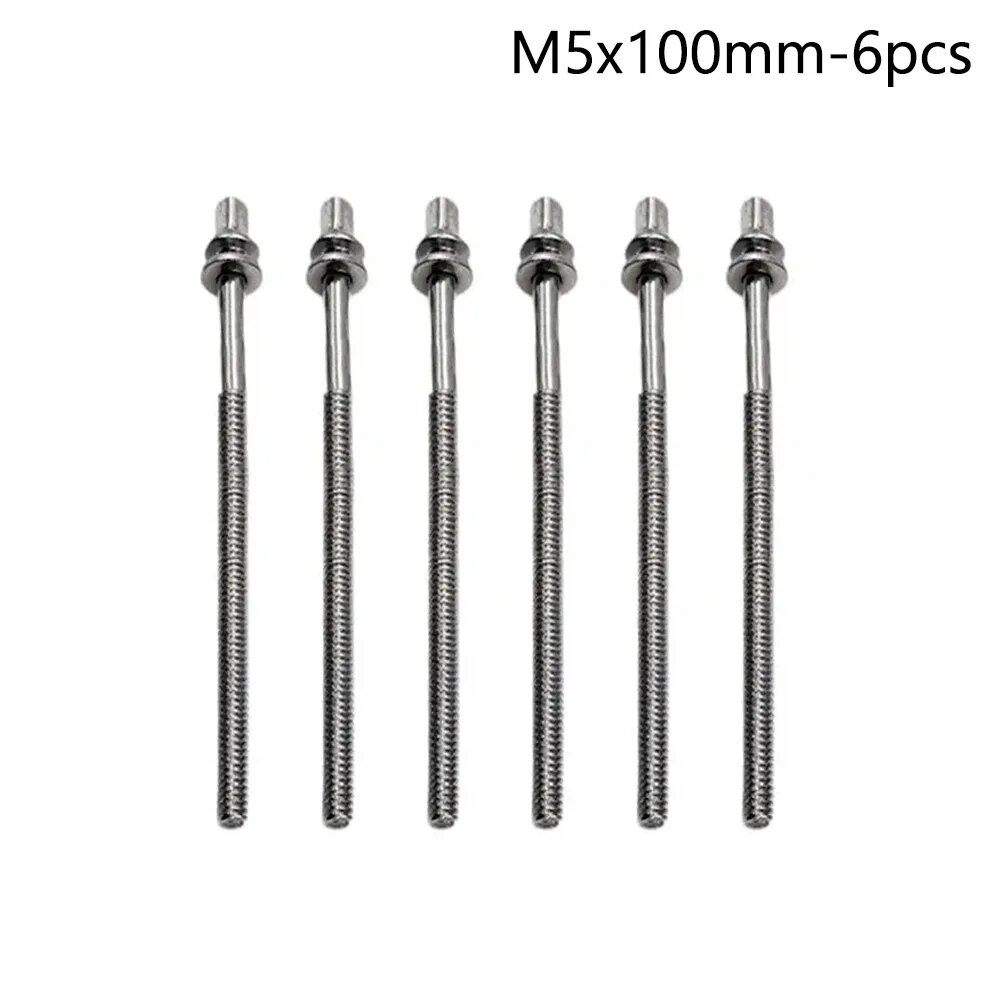 Винты M5x100mm для барабанов, 6 шт.