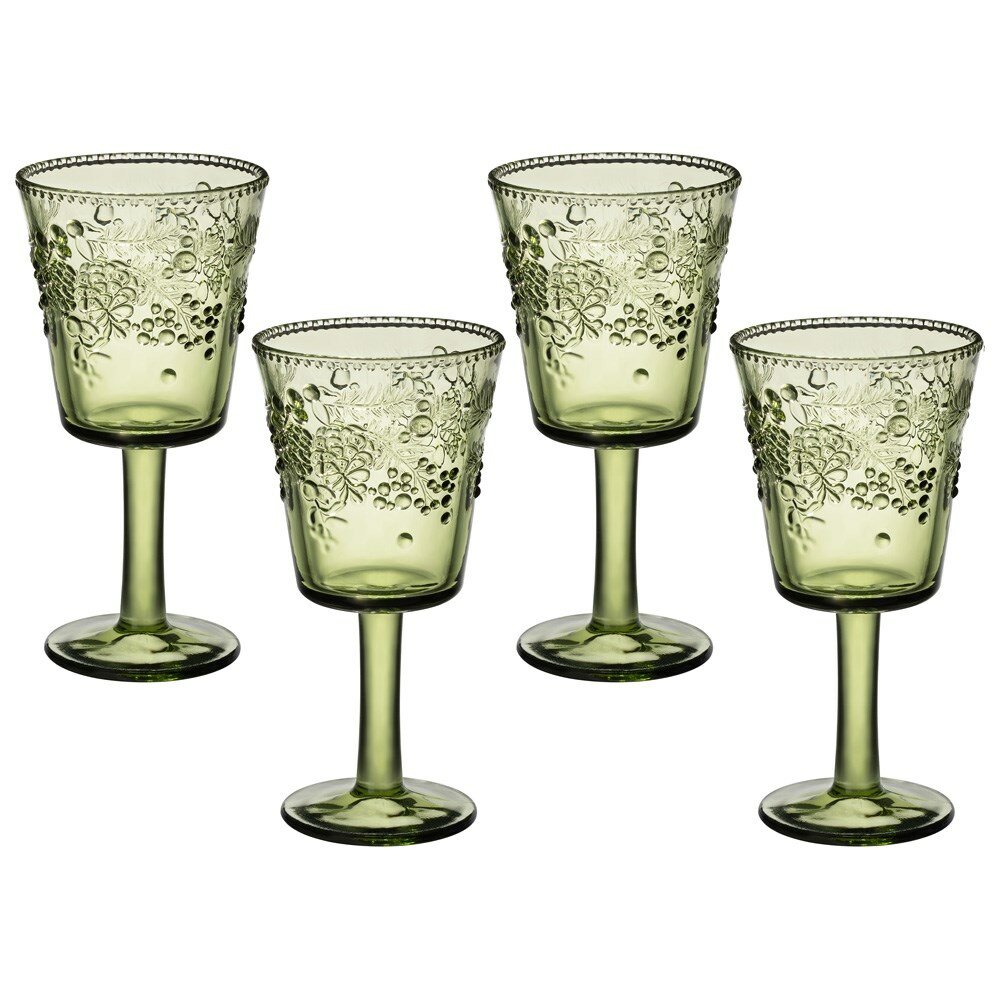 Набор бокалов "Celebration" green, 4 шт/280 мл