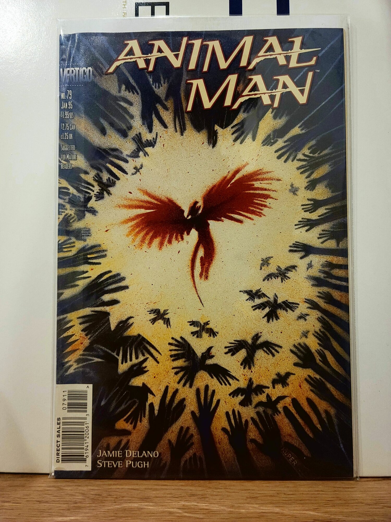 Ретро Комикс Animal Man #79. 1995 Год. Оригинал!