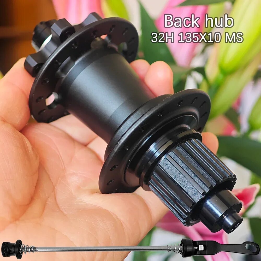 GOLDIX 32H MTB Втулка BOOST 6-зубчатая HG 135X10 MS 32H 6Bolt