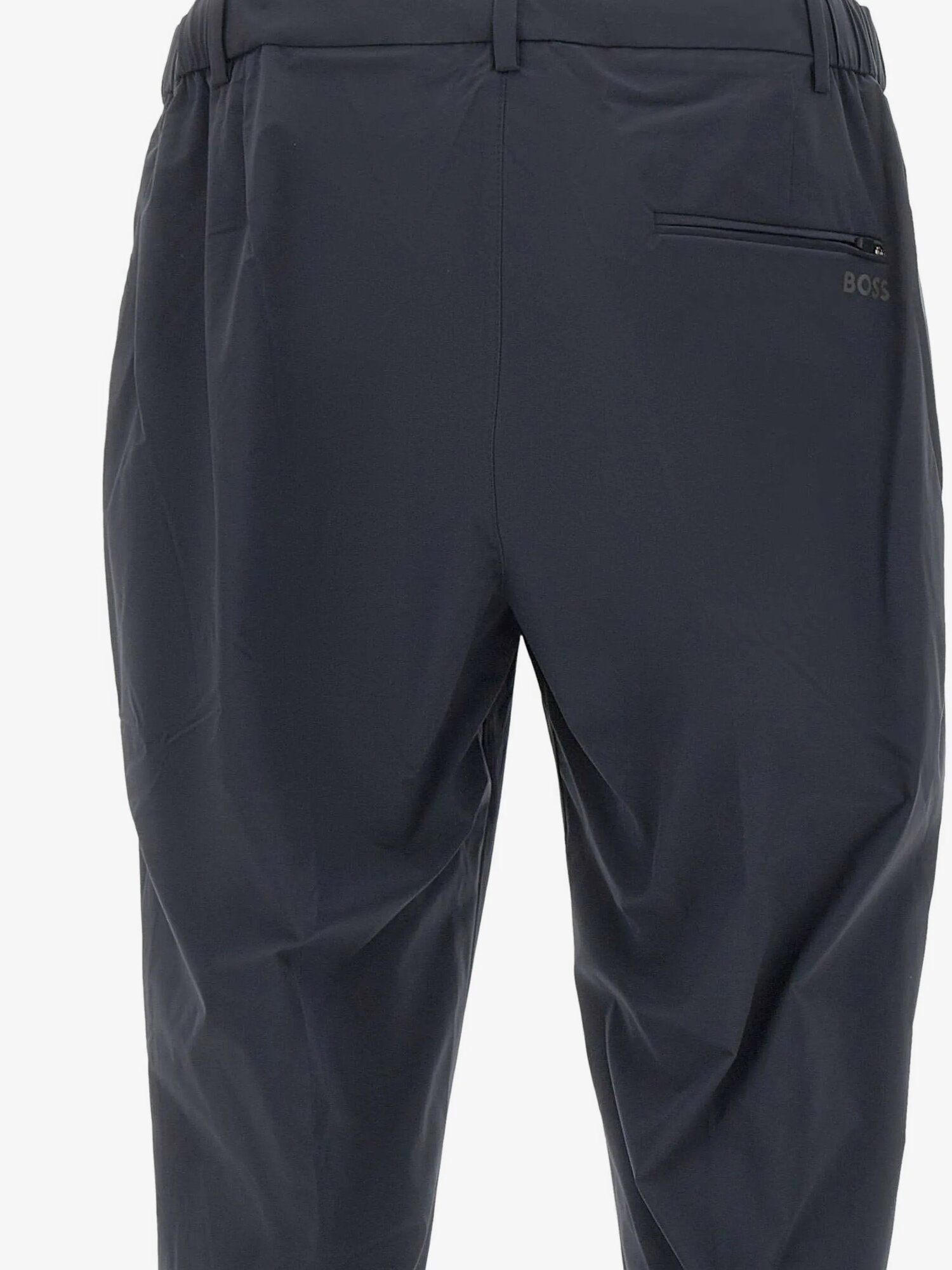 Брюки BOSS Drawstring trousers, размер 46, blue — фото 1