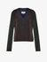 Топ Maison Margiela Patchwork pinstripe-pattern top, размер 42, коричневый