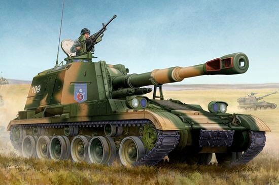 1/35 Китайская самоходная гаубица PLZ-83A Сборочная модель
