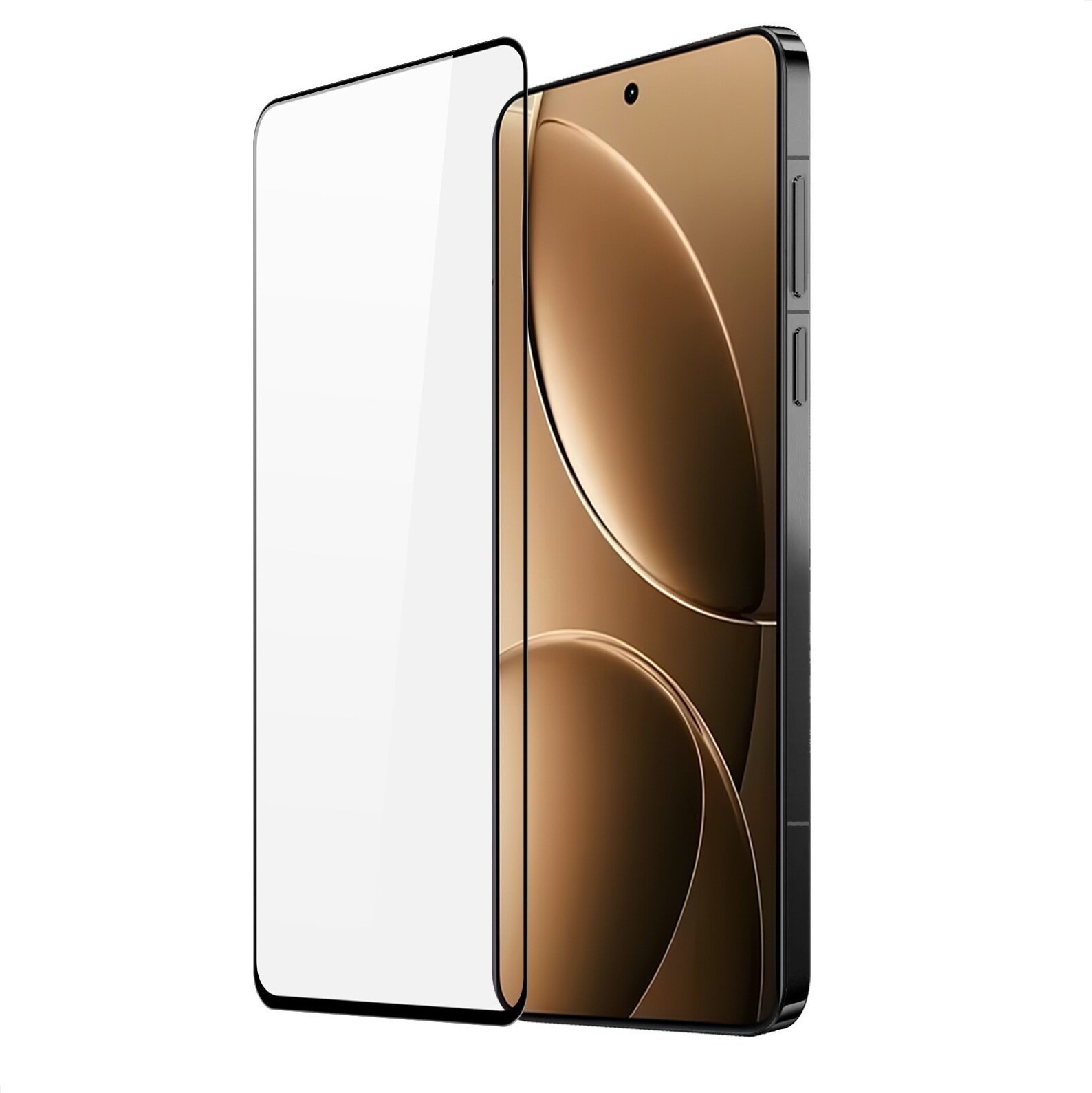 Защитное стекло из закаленного стекла для Xiaomi Poco F7 Pro (Redmi K80), от Dux Ducis серия 9D Full Screen Glass