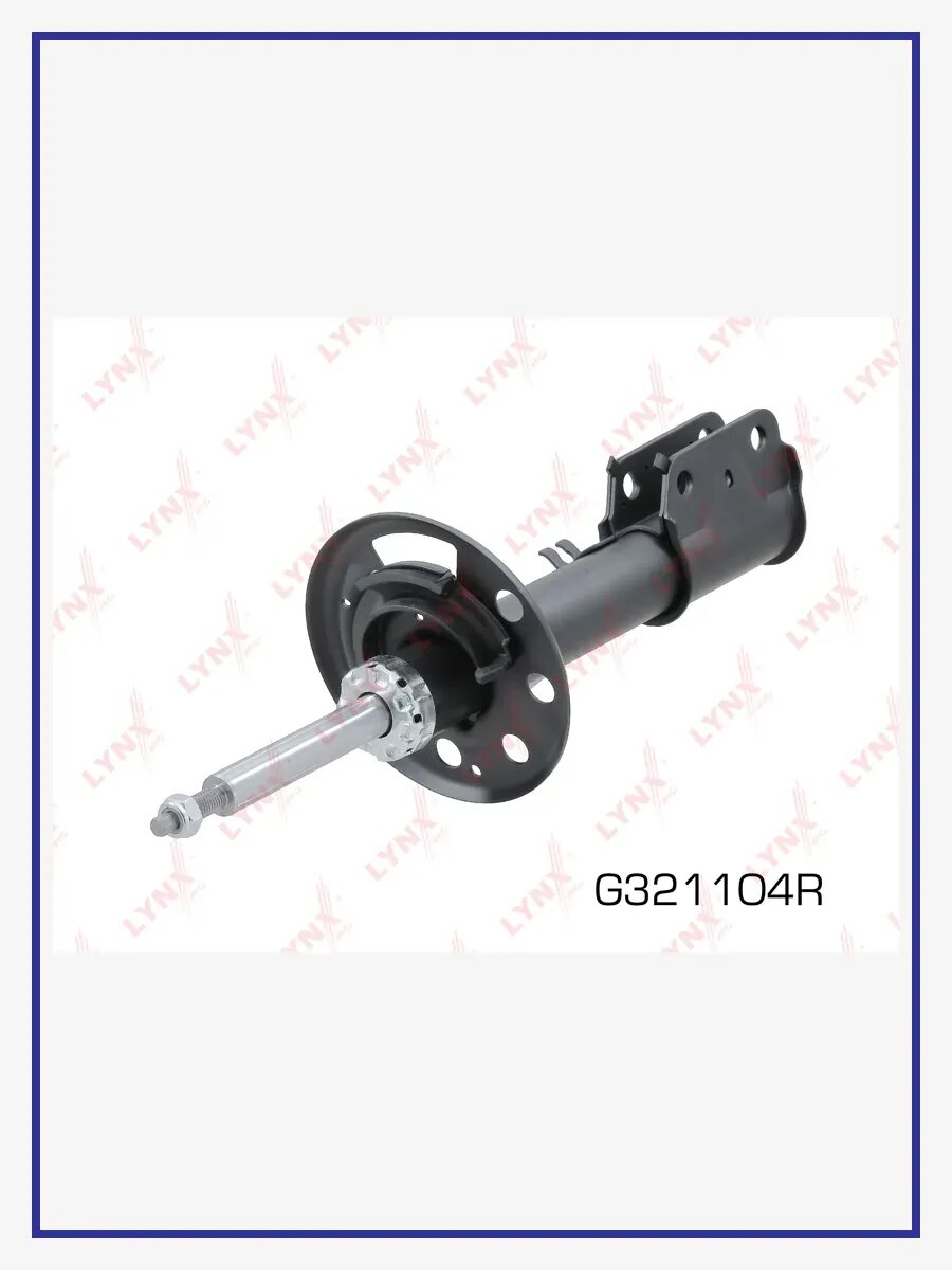 Стойка амортизаторная, с газовым подпором, справа, передняя, арт. G321104R