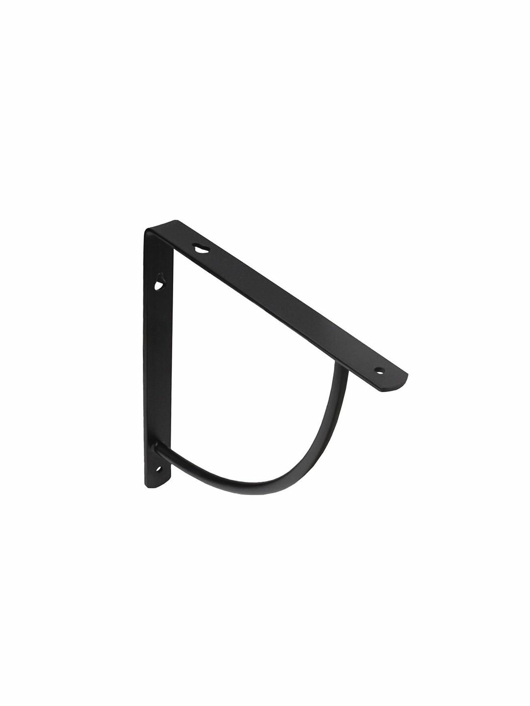 Полкодержатель ORBIT 200x200x20x3, черный, 2 штуки