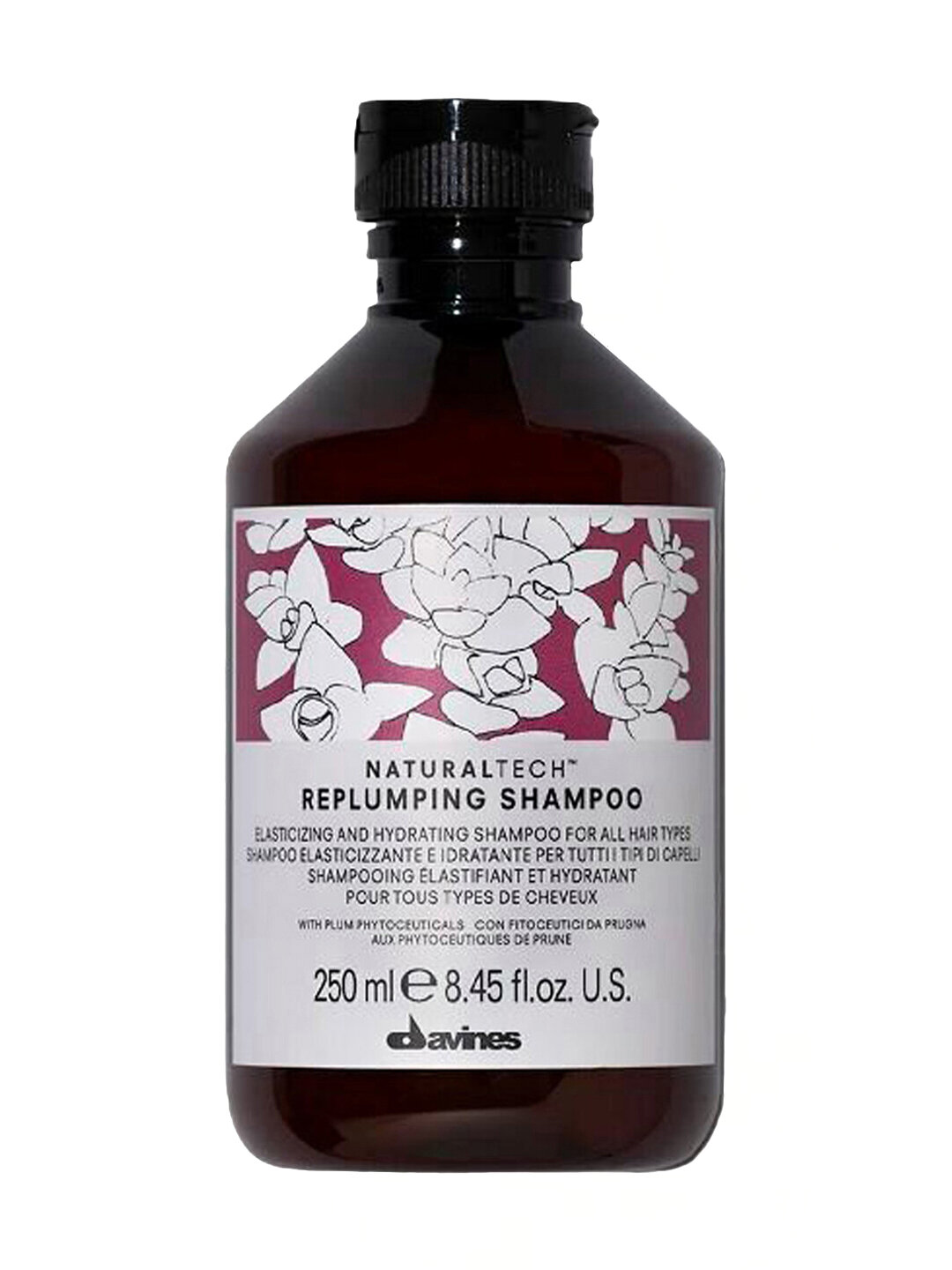 Davines NT Replumping Профессиональный уплотняющий шампунь для волос, Италия
