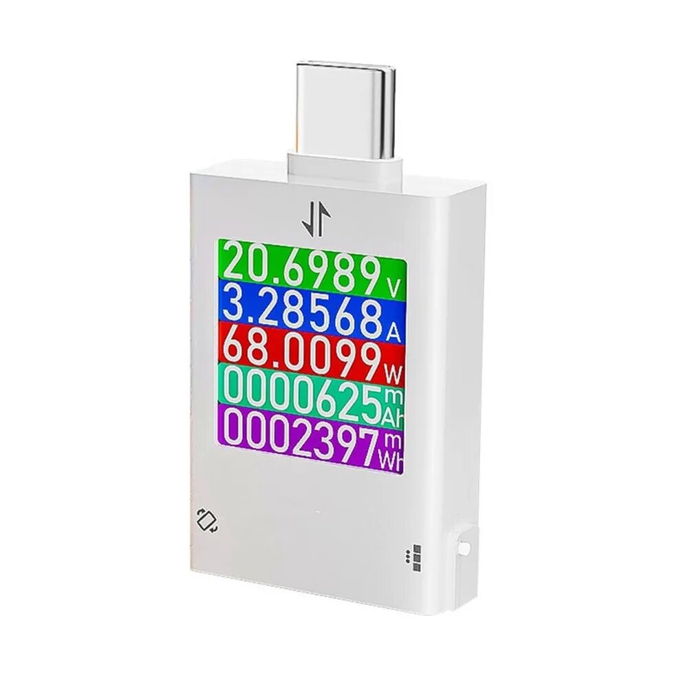 Тестер Type-C 4,5-50 В С Цифровым Дисплеем И Измерителем Мощности Для PD3.2, A