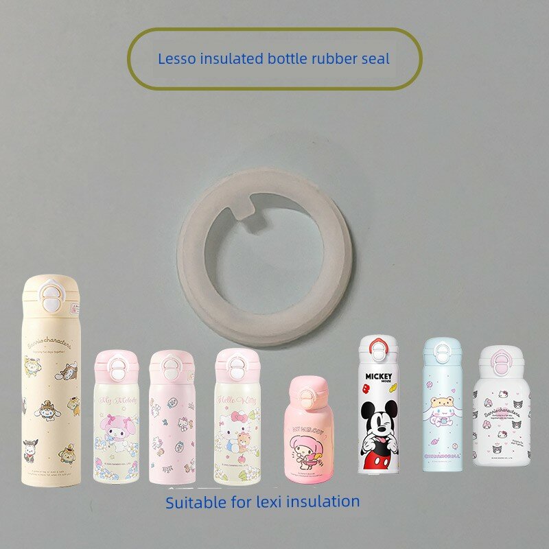 Оригинальная крышка для детского термоса Miniso Sanrio, герметичные аксессуары, запасная соломинка, крышка для двойного