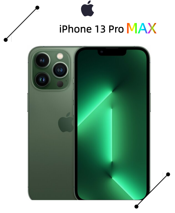 Смартфон Apple iPhone 13 Pro Max 128 ГБ, NFC, экран 6.7, зеленый, nano SIM
