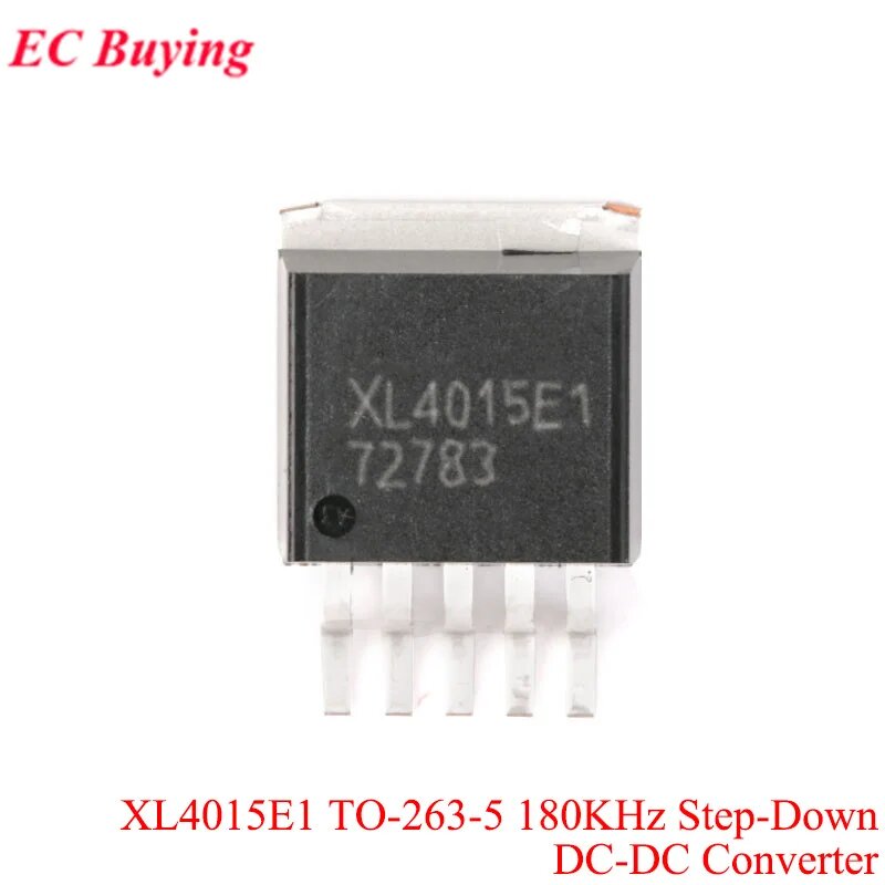 XL4015E1 TO-263-5 180KHz DC-DC Step-Down Converter