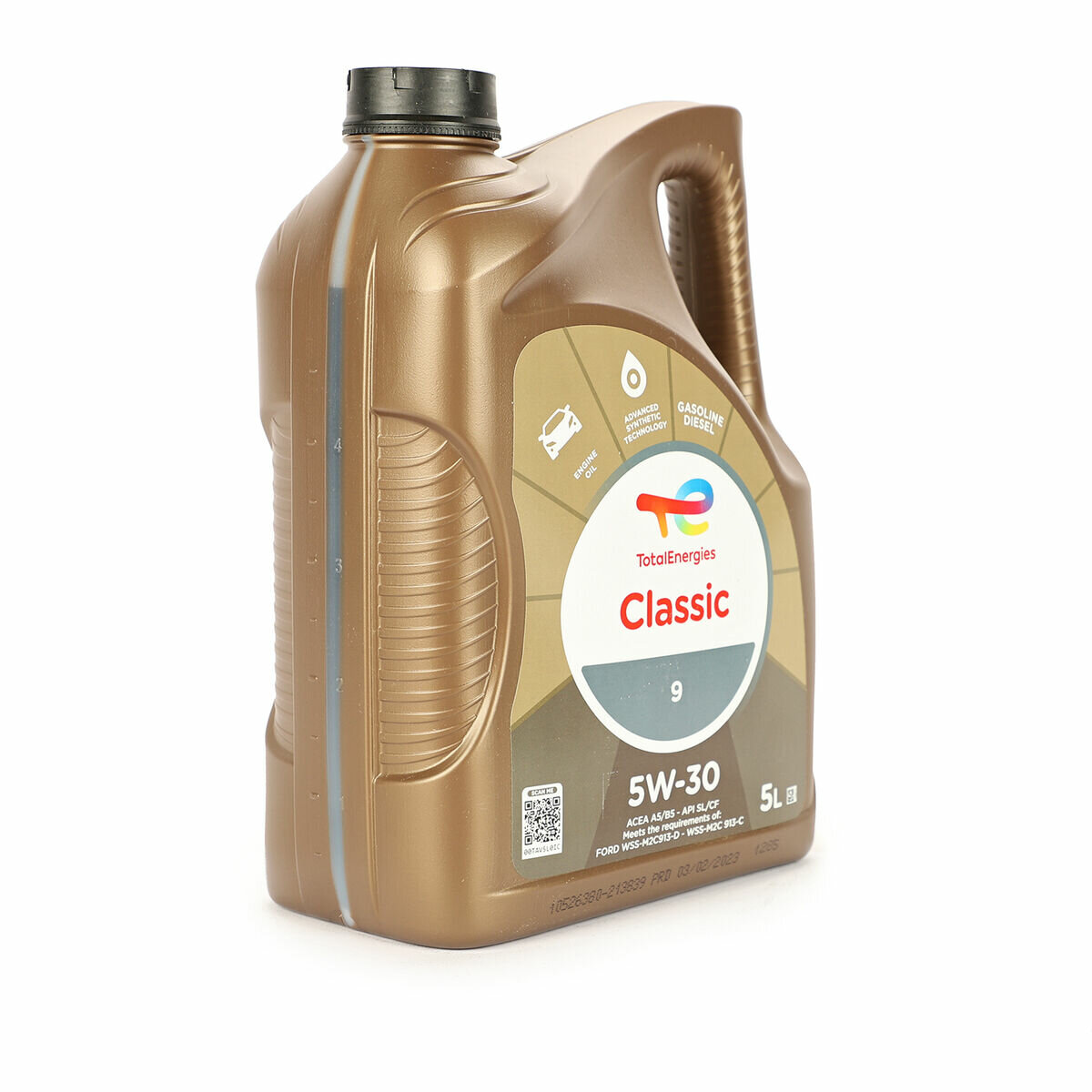 Масло Моторное Total Classic 9 5W-30 5Л.(Total 213839)