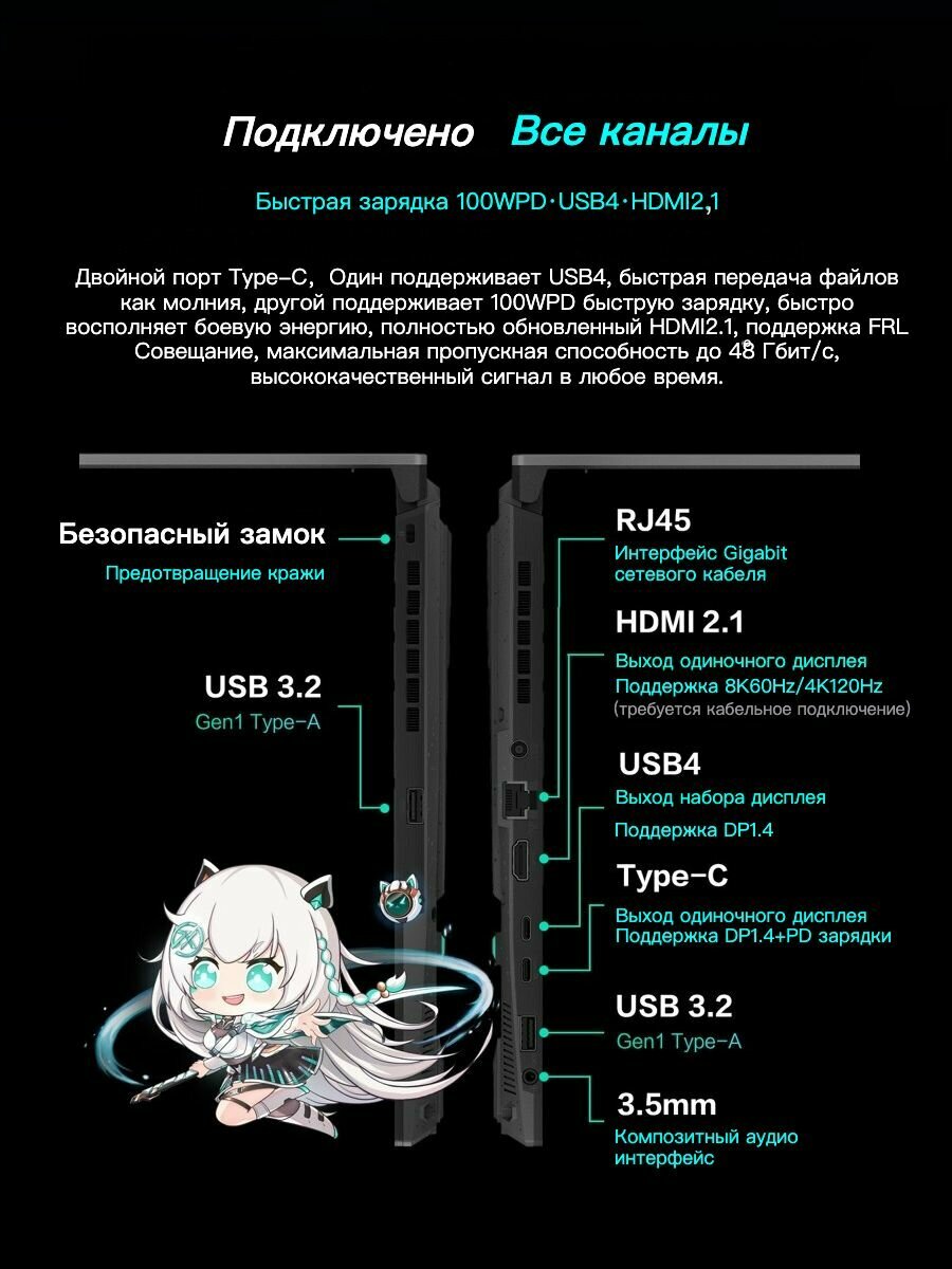 Игровой ноутбук ASUS TUF Gaming A15, R7-7735H, RTX4060,16ГБ/1TБ, Русская раскладка — фото 1