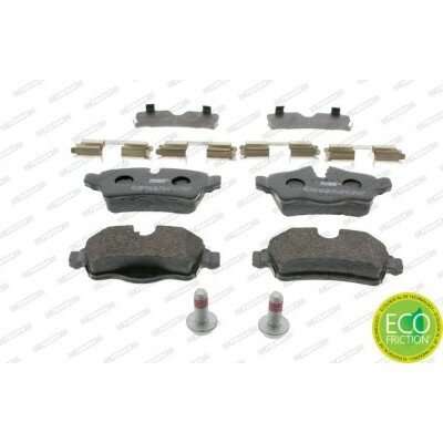 Комплект тормозных колодок дискового тормоза FERODO FDB1975 Mini Mini Clubman, Mini Clubvan, Mini Cooper, Mini Coupe, Mini One, Mini Roadster