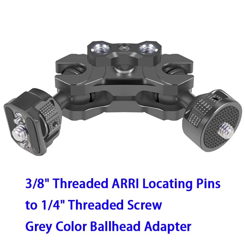 FEICHAO Адаптер шаровой головки 3/8" Arri to 1/4"