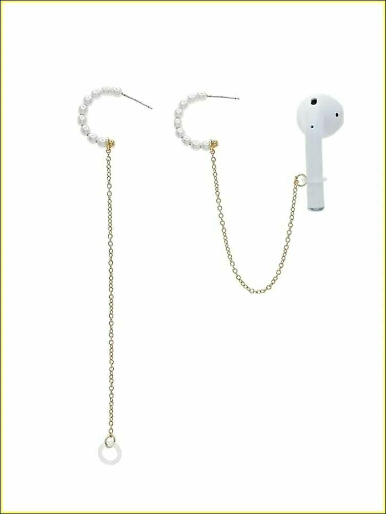 Серьги пирсинг в ухо держатель для беспроводных наушников airpods