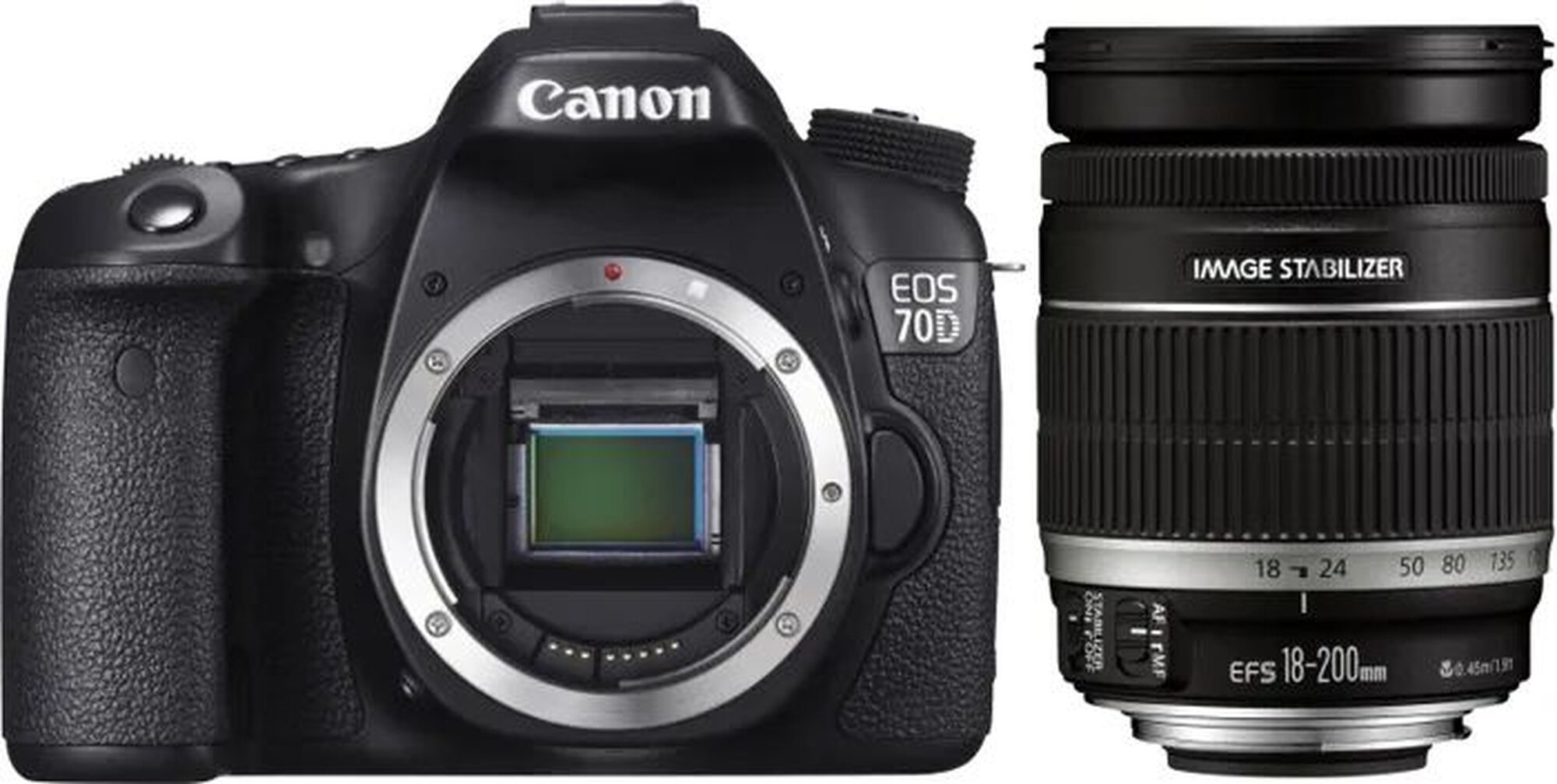 Фотоаппарат Canon EOS 70D Kit, с объективом EF 50mm f/1.4 USM, 20 МП, Full HD видео