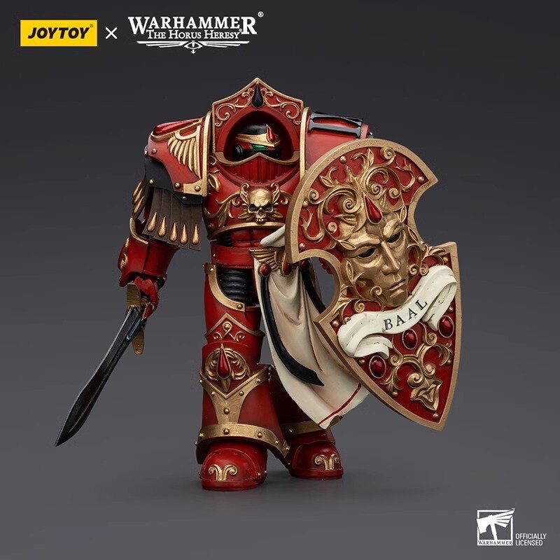JOYTOY Dark Source Warhammer Horus Heresy Blood Angel Scarlet Paladin 1:18 подвижный манекен солдата для игры
