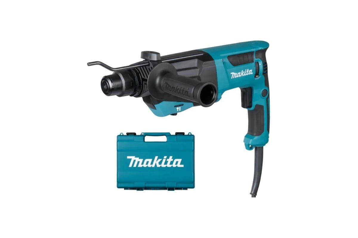 Перфоратор Makita HR2670 патрон: SDS-plus уд:3Дж 800Вт (кейс в комплекте)