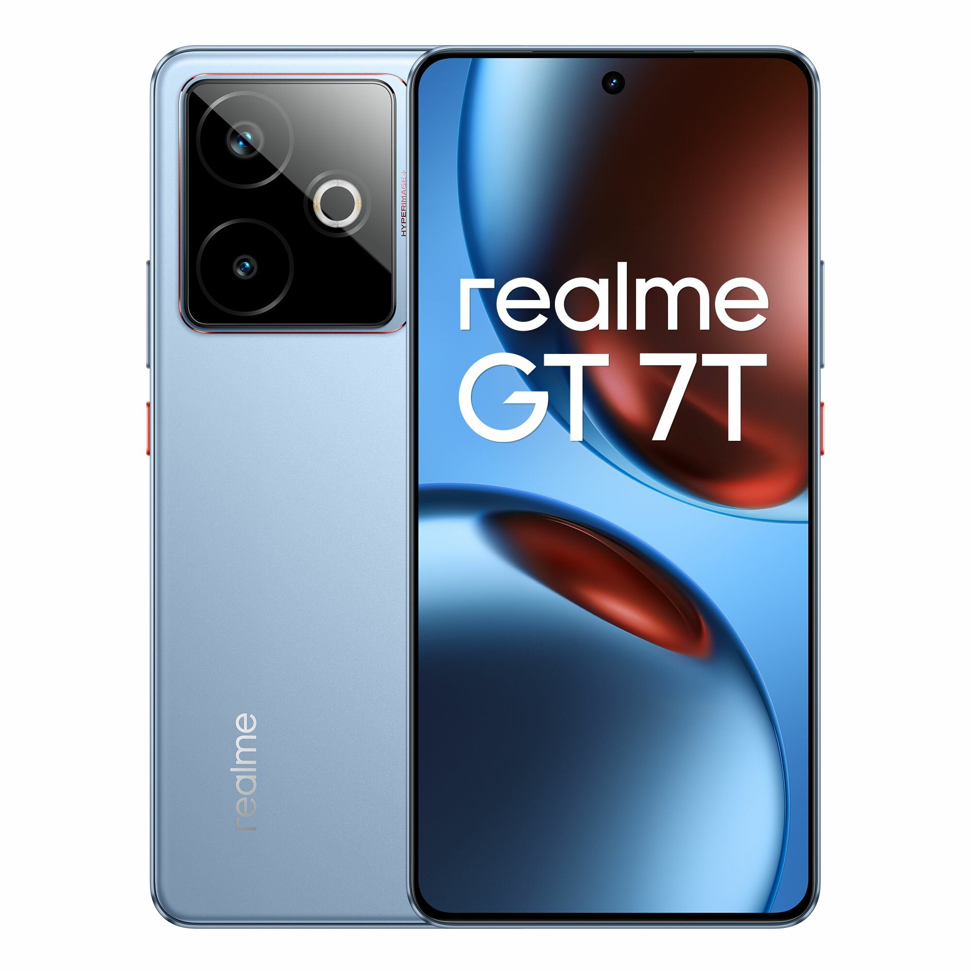 Смартфон Realme GT 7T 12/512GB AMOLED FHD+ 5G, Wi-Fi 7, Bluetooth 5.4, NFC, ИК порт, синий