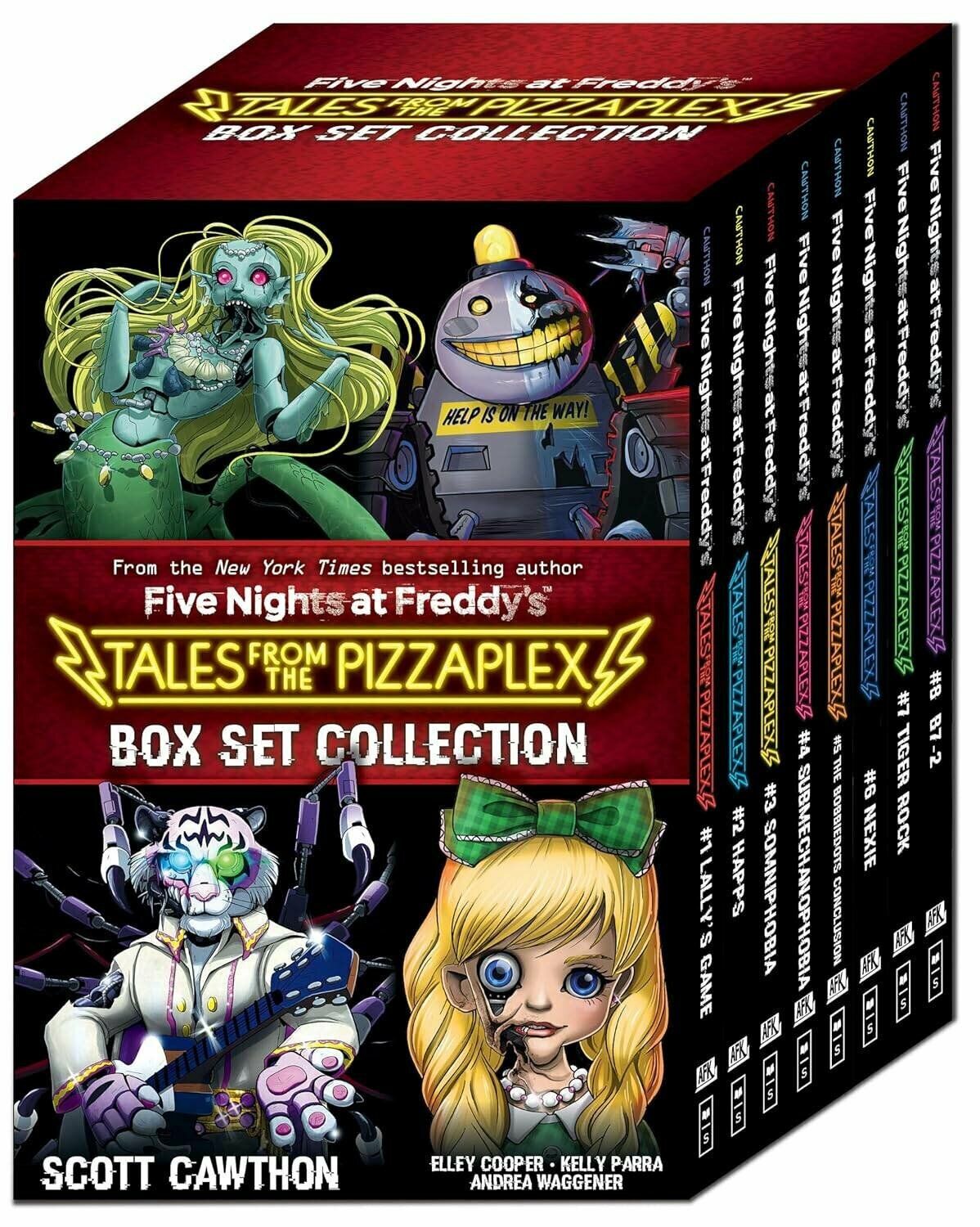 Scott Cawthon. Five Nights at Freddy`s Tales from the Pizzaplex Box Set (Scott Cawthon) Пять ночей с Фредди: истории из пиццерии комплект/ Книги на