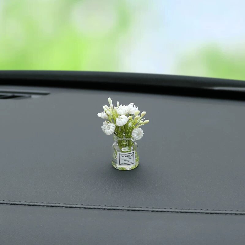 Маленькие украшения для салона автомобиля, аксессуары для салона автомобиля, дисплей на центральной консоли, украшения