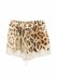 Шорты Ermanno Firenze Leopard-print shorts, размер 40, разноцветный