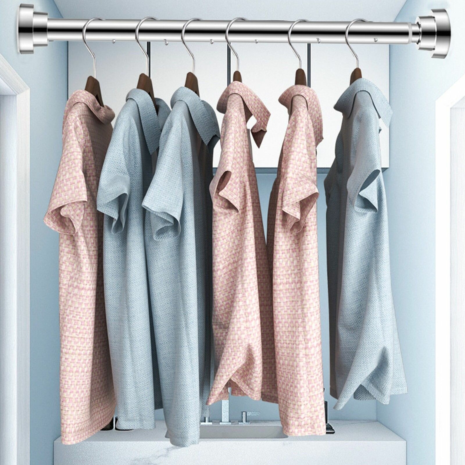 Рейлинг для кухни и ванной, 38 см х 9 см х 9 см х 1 предм.