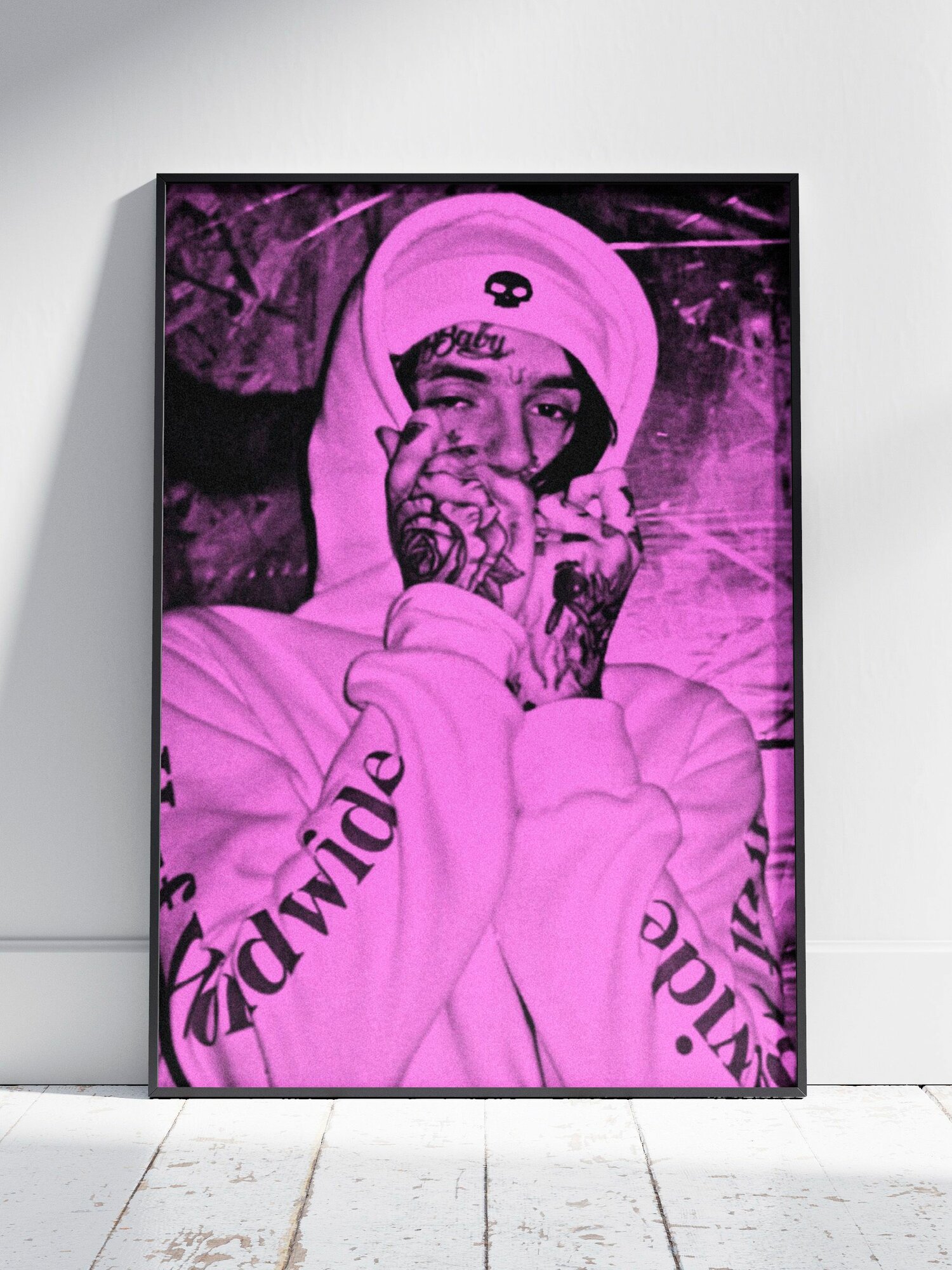 Плакат на стену для интерьера Lil Peep (Лил Пип 9) - Постер по музыке и артисту формата A4 (21x30 см)